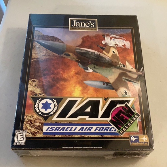 janes | Other | Rare Sealed Janes Iaf Israeli Air Force Pc Game | Poshmark